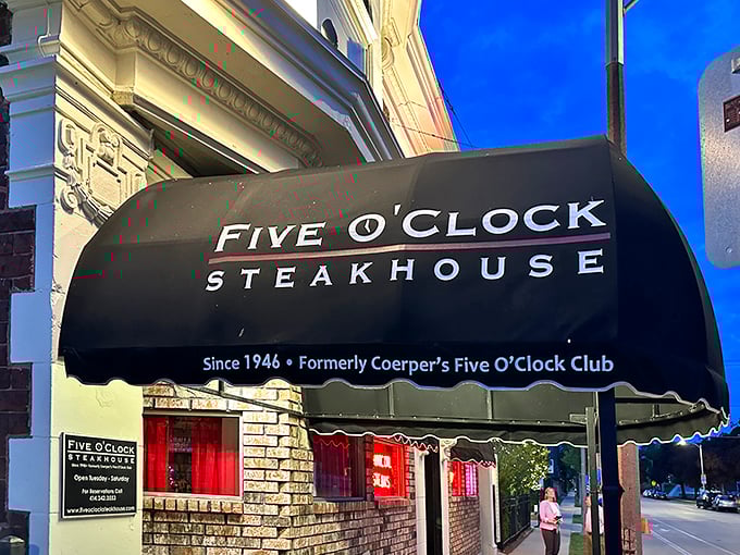 The iconic black awning beckons like an old friend. Since 1946, this Milwaukee landmark has been the cathedral where carnivores come to worship.