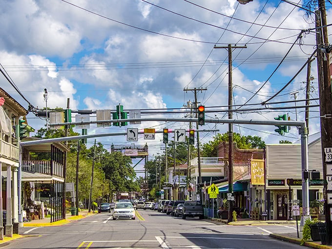 Downtown Breaux Bridge feels like Main Street USA took a jazz class – colorful, rhythmic, and impossible not to tap your feet while walking through.