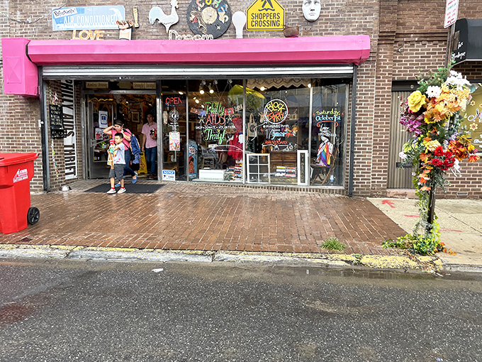 The bright pink awning of Philly AIDS Thrift beckons like a beacon of bargain-hunting hope on 5th Street in Queen Village.