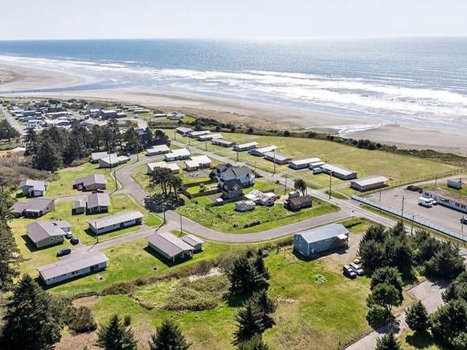 Coastal living at its finest! Pacific Beach's quaint homes nestle between verdant fields and the vast Pacific, where relaxation isn't just suggested—it's mandatory.