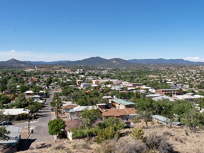 Silver City's downtown stretches like a perfectly preserved postcard, where Victorian charm meets modern Southwest living without the pretension.