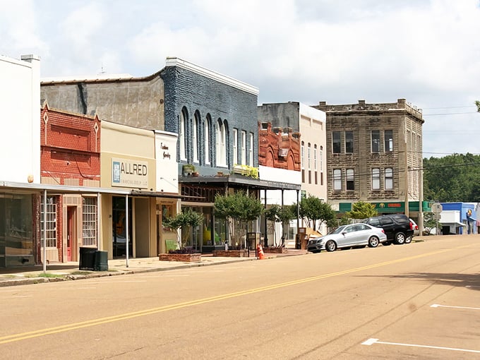 Downtown Brookhaven proves that charm doesn't need a designer price tag – just good bones and community pride.