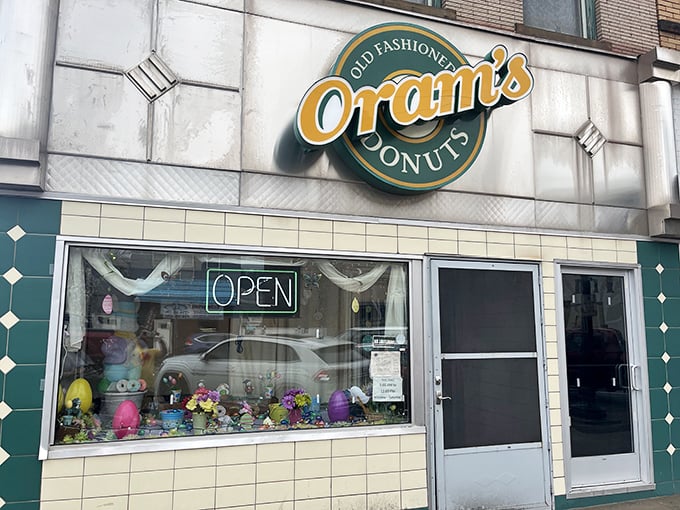 The unassuming storefront of Oram's hides a wonderland of doughy delights, like finding Narnia in a closet—except with donuts instead of talking lions.