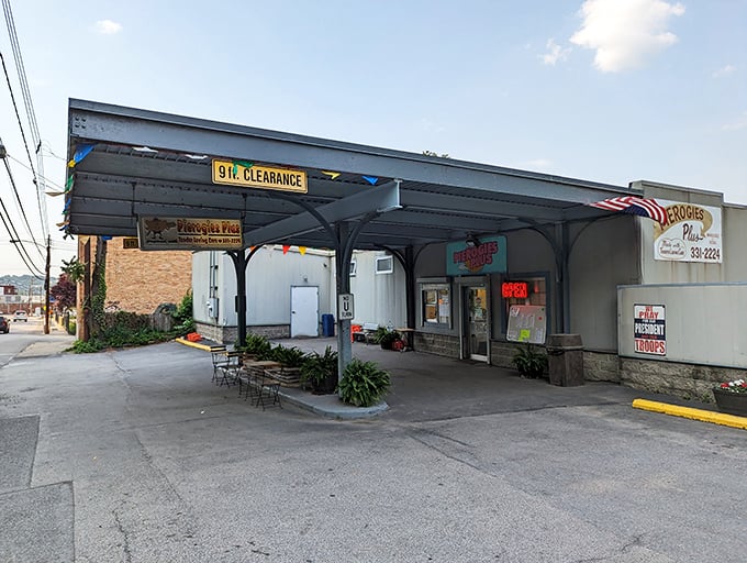 A converted gas station that now fuels Pittsburgh's appetite for authentic Eastern European comfort food—talk about the ultimate career change!
