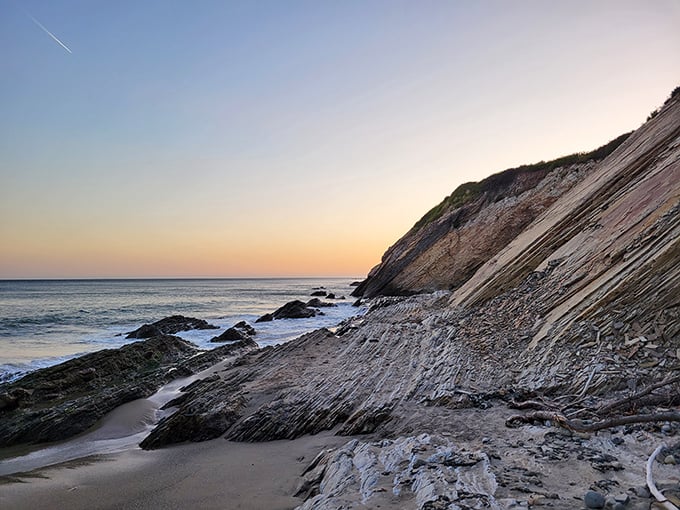 Those tilted rock layers aren't just showing off – they're geological poetry written across millions of years of Earth's drama.