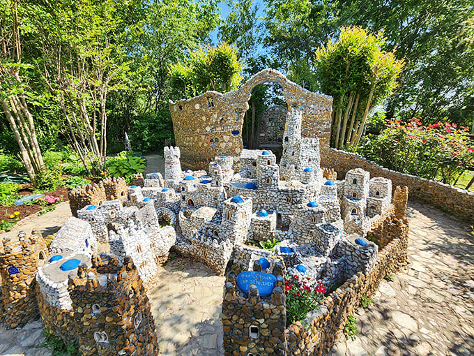 A miniature medieval village rises from the Georgia landscape, proving that sometimes the most enchanting European getaways are hiding in your own backyard.