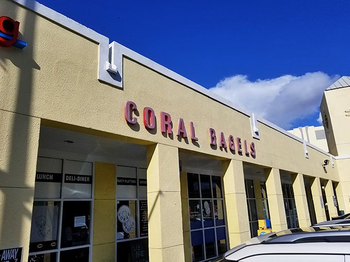 Coral Bagels may look unassuming, but for Miami locals, it’s the ultimate morning beacon—where comfort food legends are made daily.