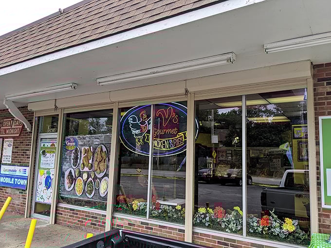 The unassuming storefront that houses chicken greatness. Like finding a diamond in a strip mall—Cleveland's culinary secret hiding in plain sight.