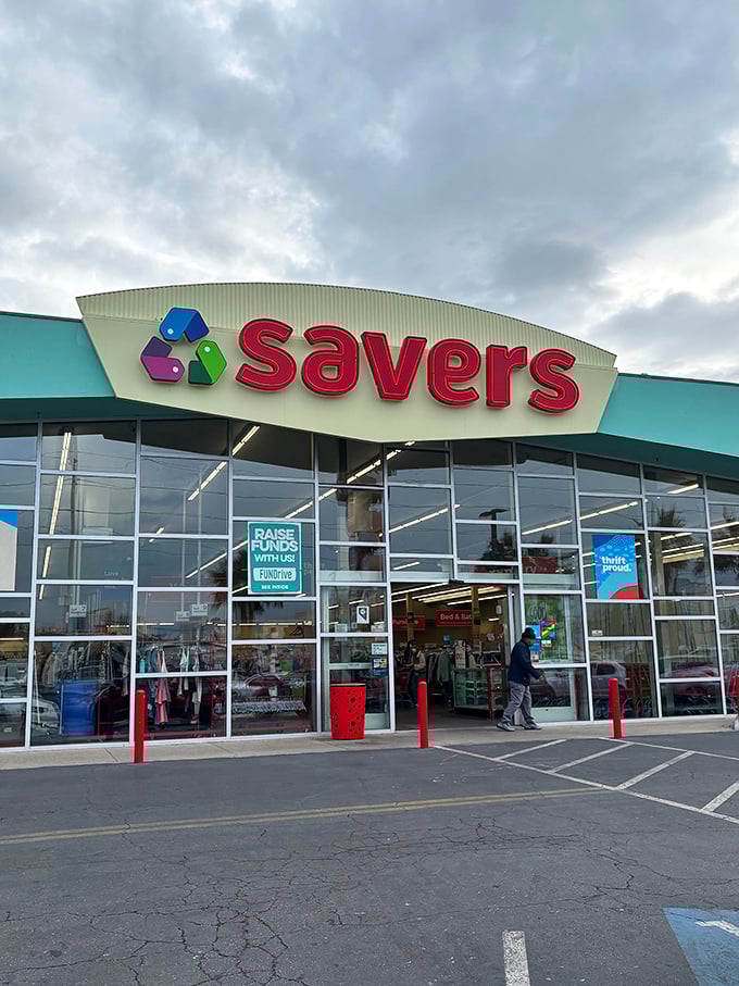 The bright Savers sign welcomes bargain hunters like a Vegas marquee promising jackpots, but these winnings come in the form of incredible deals.