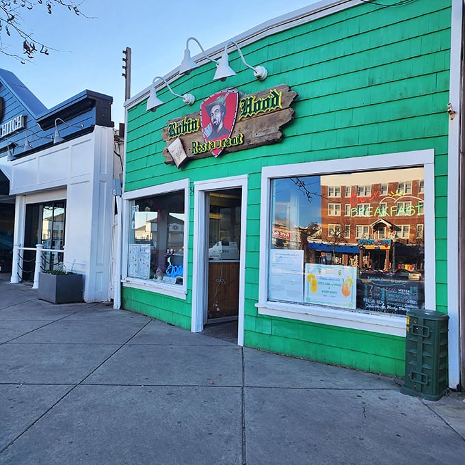 The unmistakable turquoise beacon on Rehoboth Avenue hasn't changed its look since bell bottoms were in fashion—and that's precisely its charm.
