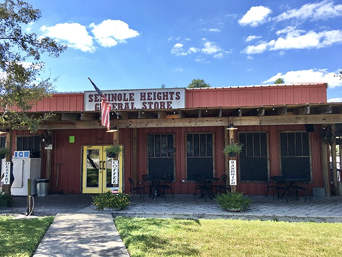 That classic red exterior isn't just Instagram-worthy—it's a time machine to when general stores were the heart of American communities.