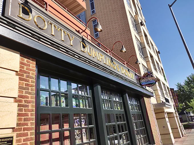 Madison's burger headquarters announces itself with vintage charm, promising comfort food that transcends the ordinary fast-food experience.