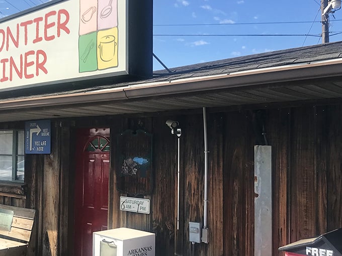 That iconic red door isn't just an entrance—it's a portal to a world where calories don't count and coffee refills flow freely.