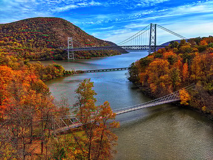 1. this state park in new york is so stunning, you'll think you're in a dream