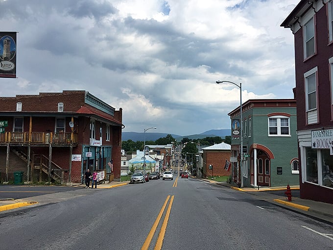 Main Street magic unfolds where mountain views meet small-town charm in perfect harmony.