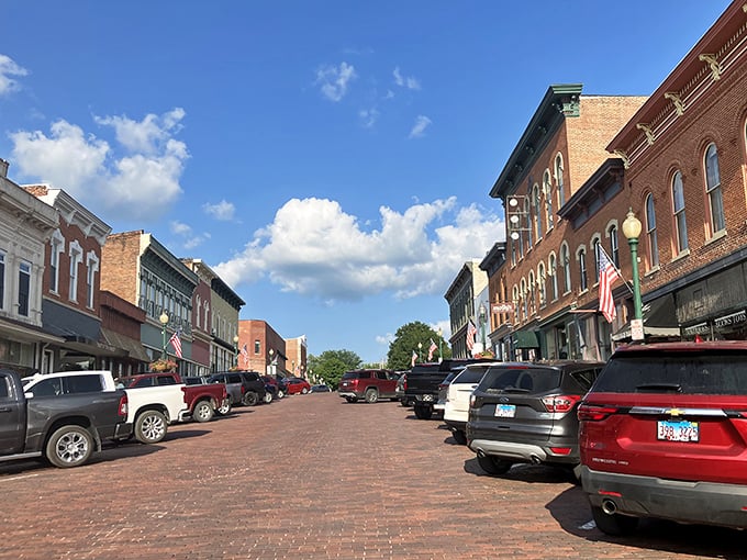 Those brick streets weren't laid yesterday, and thank goodness—they've got more character than most Netflix series combined.