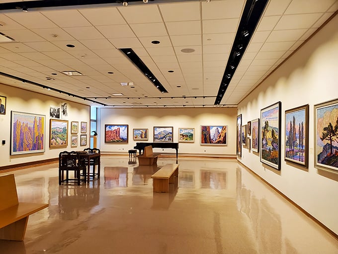 The Birger Sandzén Gallery proves great art exists everywhere. These vibrant landscapes might have you seeing Kansas through new, colorful eyes.