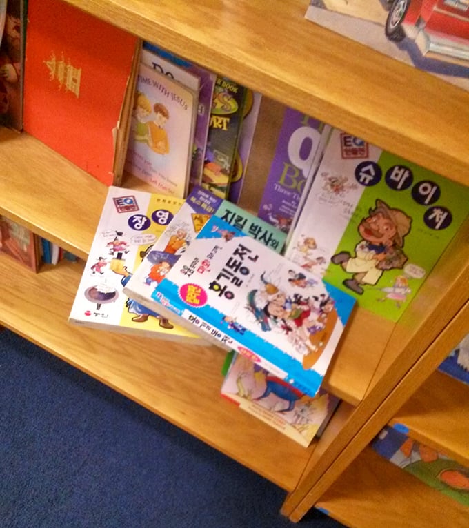 International children's books offer unexpected finds. One person's decluttered bookshelf becomes another family's multilingual storytime adventure.