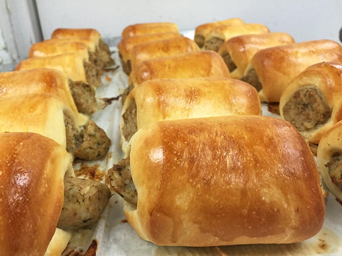 Boudin kolaches—where Czech pastry tradition meets Gulf Coast flavor in a cultural handshake that benefits your taste buds immensely.