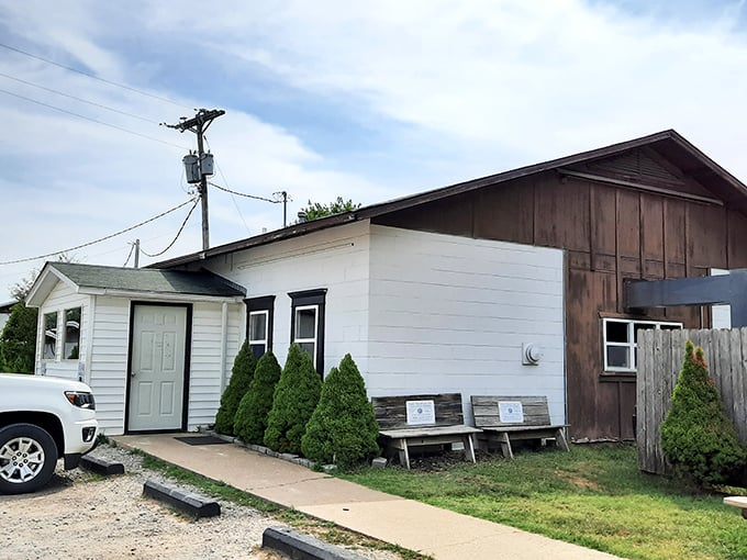 This unassuming building might not look Instagram-worthy, but locals know it's where authentic flavors and stories are served daily.