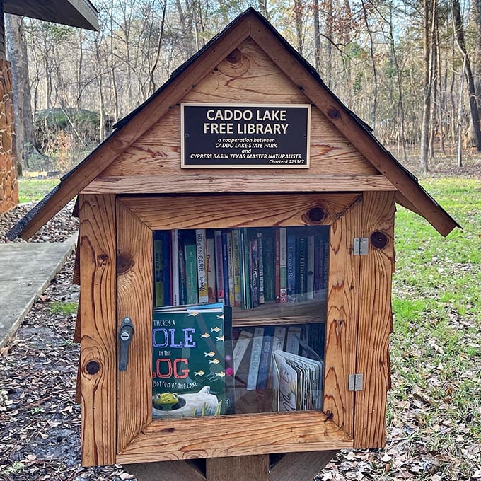 The world's most charming library doesn't need late fees or membership cards—just a love of reading in the great outdoors.