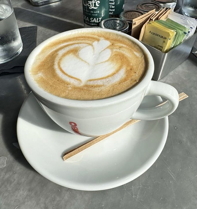 Latte art isn't just for Instagram—it's the barista's promise that what's beneath that heart is crafted with equal care and attention.