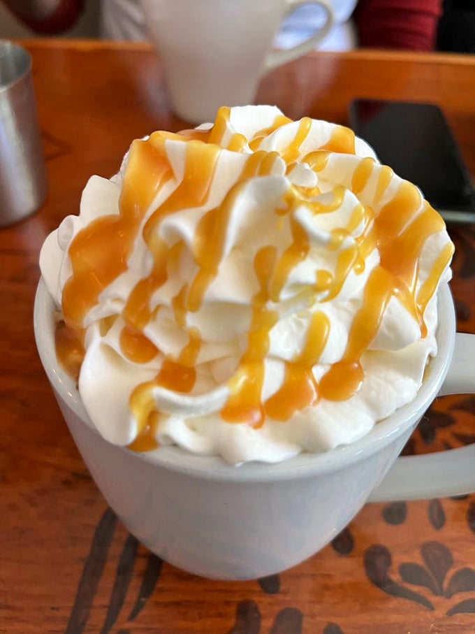 That caramel-drizzled coffee isn't just a beverage—it's dessert in a mug, morning motivation, and pure joy all wrapped into one steamy package.