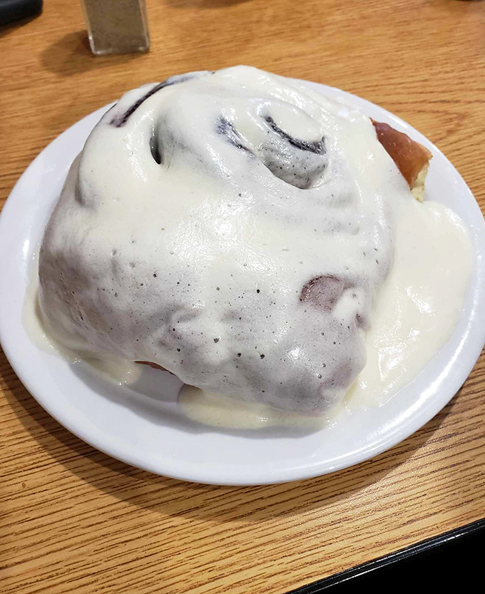 Not all heroes wear capes – some wear thick blankets of cream gravy and hide on small plates, waiting to change your definition of breakfast bliss.