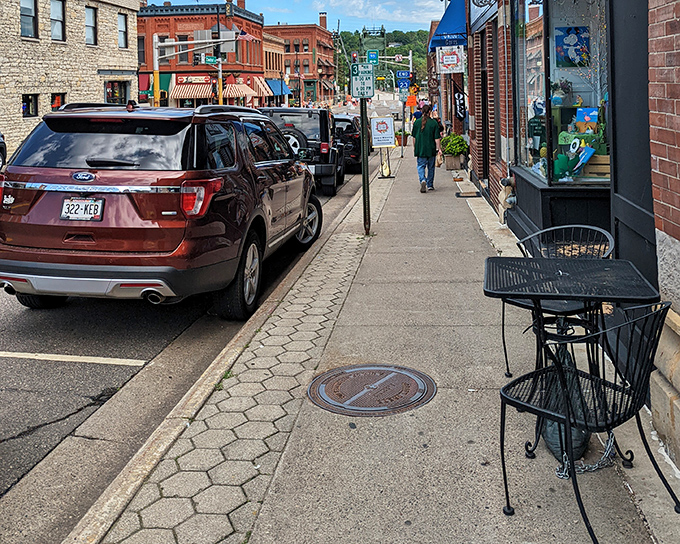 Strolling Stillwater's sidewalks feels like walking through a perfectly preserved film set—except these brick storefronts house real businesses instead of Hollywood facades.