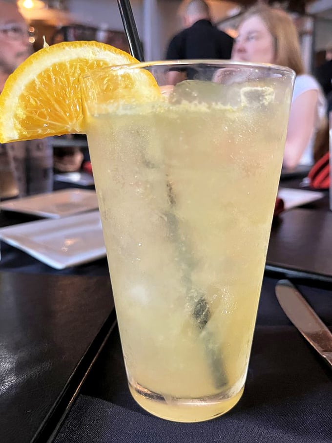 The famous Orange Crush—Maryland's answer to the question, "What does summer taste like in a glass?" 