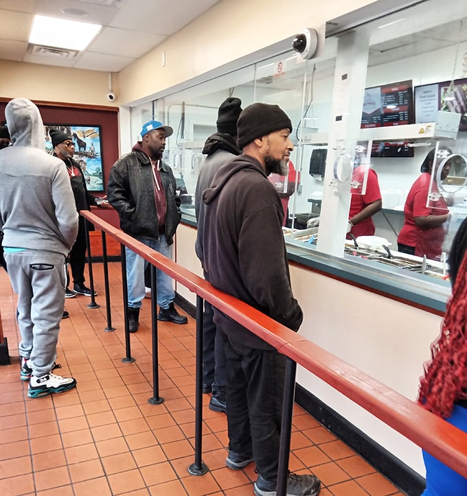 The line forms early and stays long; in Detroit, waiting for Southern Smokehouse isn't a chore—it's part of the experience.