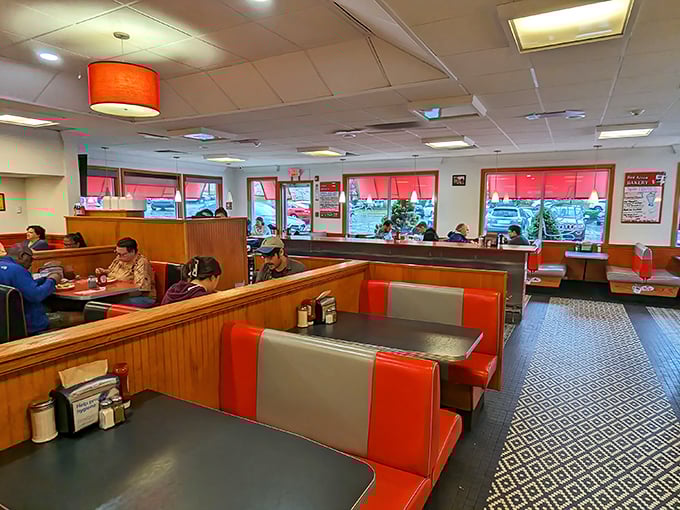 Where strangers become neighbors and neighbors become friends—the booths at Red Arrow have witnessed countless conversations, celebrations, and "I-can't-believe-I-ate-the-whole-thing" moments.