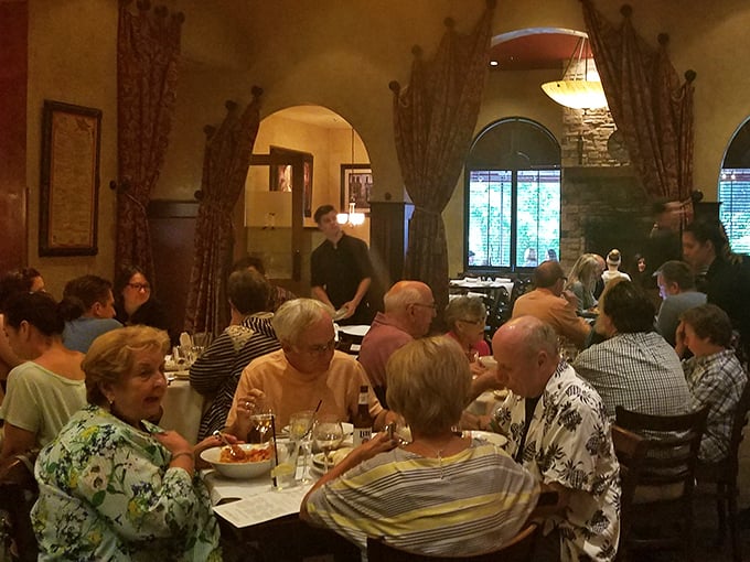 Where memories are made between bites – multi-generational tables sharing stories, pasta, and the occasional "you've got sauce on your chin" moment.