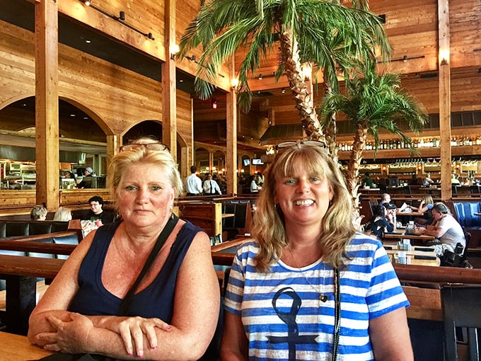 The dining room welcomes guests with that perfect vacation vibe—casual enough for flip-flops but nice enough for your anniversary dinner.