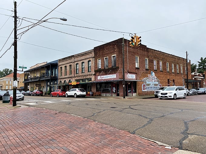 Downtown Jefferson's brick streets and historic buildings create the perfect backdrop for pretending you're in a period film – just with better plumbing.