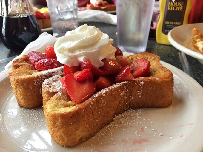 Strawberry French toast that doesn't just satisfy your sweet tooth – it convinces your tooth to write thank-you notes to your taste buds.