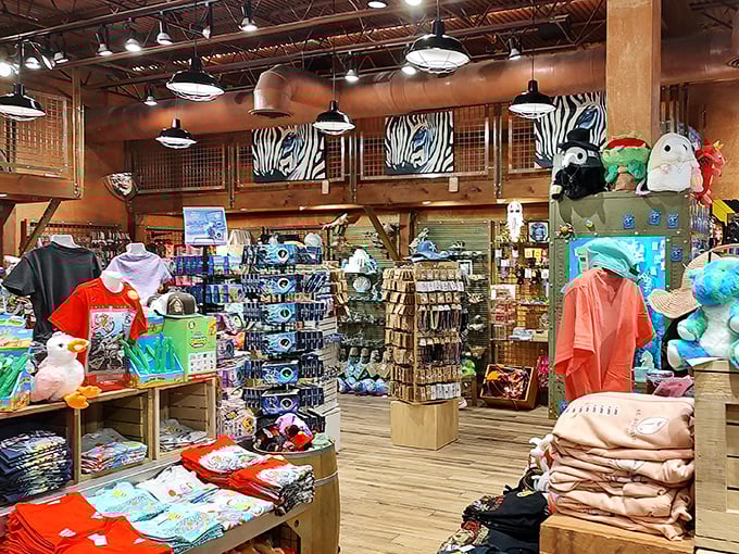 Treasure trove of the peculiar. The gift shop offers take-home oddities for when your friends say, "You went where?" and require tangible proof.