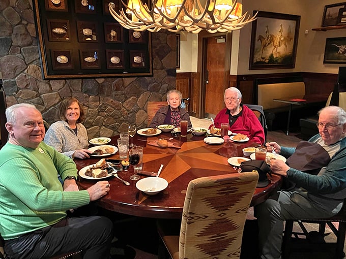 Fine dining with friends—where the conversation flows as smoothly as the wine and nobody has to calculate the tip afterward.