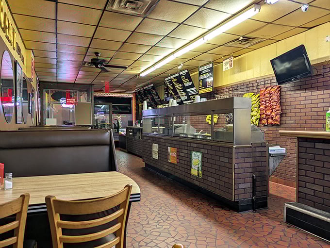 The well-worn interior speaks volumes—this isn't a place that chases trends; it's a place that creates memories one meal at a time.
