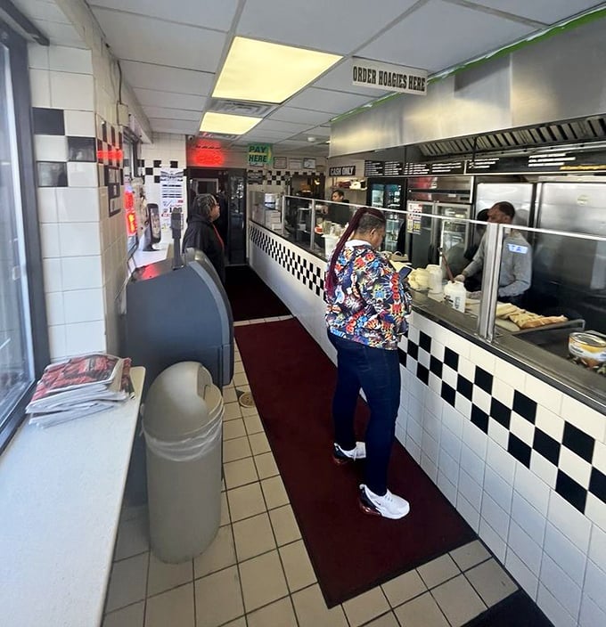 The ordering counter – where dreams are fulfilled and decisions matter. Choose wisely, but know there are no wrong answers here.