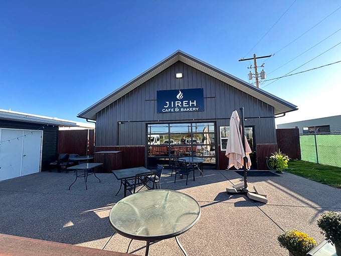 Jireh Café & Bakery represents Montrose's evolving culinary scene—modern, minimalist design with outdoor seating perfect for enjoying those 245 annual days of sunshine.