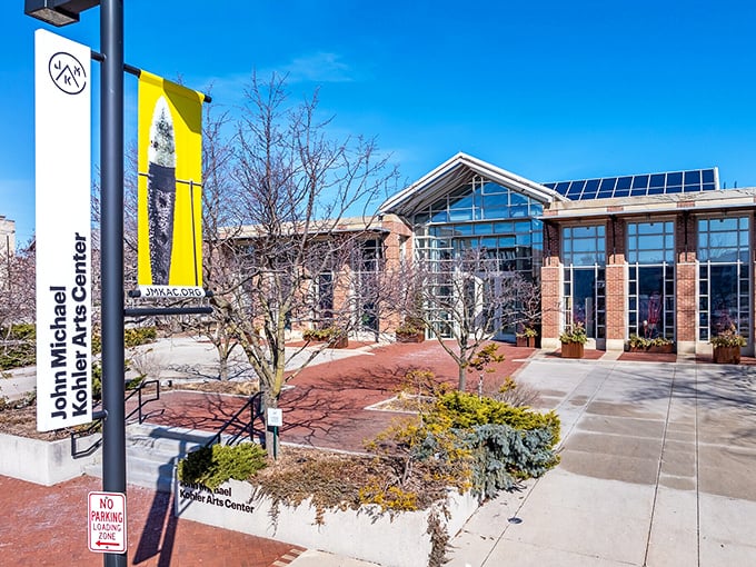 The John Michael Kohler Arts Center doesn't just house creativity—it radiates it from every architectural angle, inviting you to come play in its artistic sandbox.