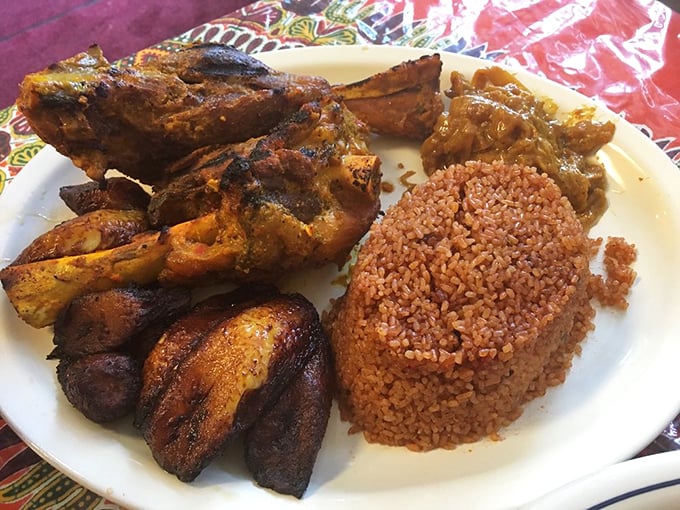 Lamb yassa takes everything perfect about the chicken version and adds lamb's rich, distinctive personality to the party.