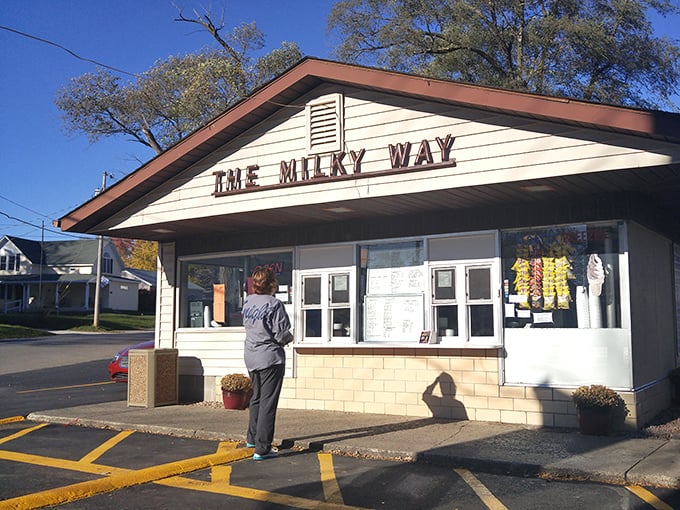 The Milky Way isn't just a galaxy—it's Frankfort's sweet spot where locals line up for ice cream treats that cost less than your first car payment back in 1965.