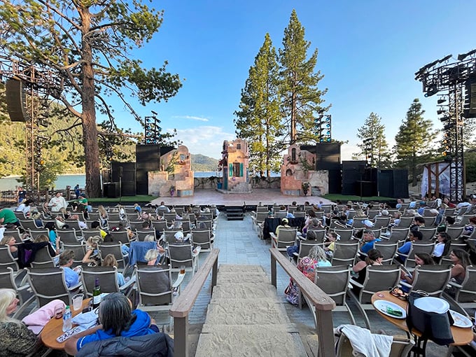 Shakespeare under the stars. The Bard himself couldn't have imagined a more magnificent backdrop for "all the world's a stage."
