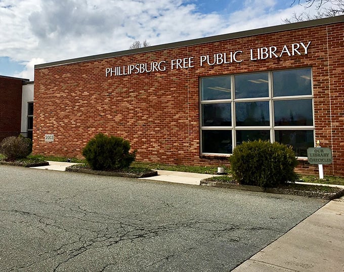 The Phillipsburg Free Public Library—where the word "free" in its name is music to the ears of budget-conscious retirees.