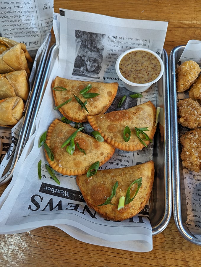 These golden-fried pierogies are the comfort food you didn't know you needed—crispy outside, pillowy inside, happiness throughout.