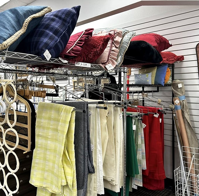 Textile paradise! These aren't just pillows and linens—they're the quickest way to refresh your living room without calling a contractor.