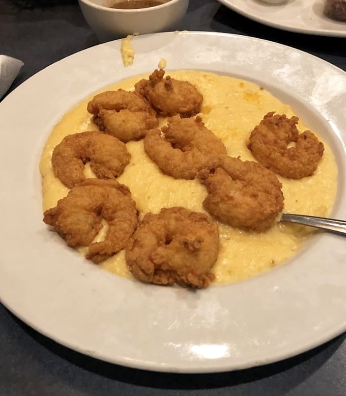 Shrimp and grits: where seafood meets cornmeal in a creamy dance that's been making Southerners swoon since time immemorial.