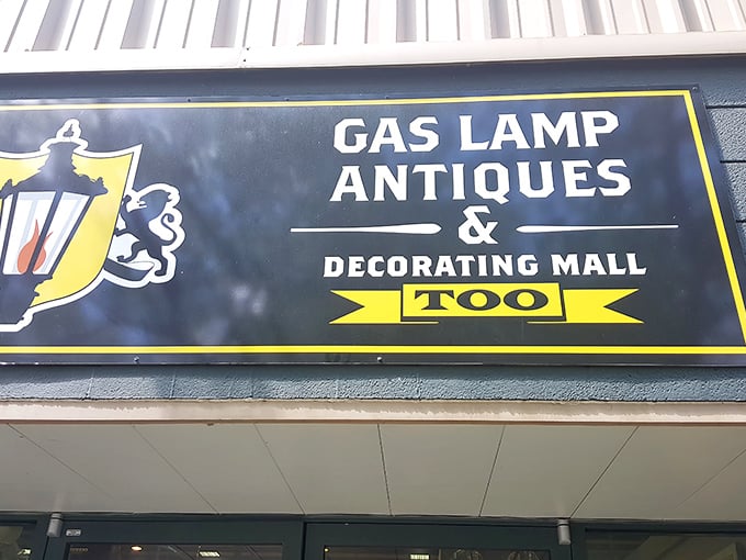 The signature GasLamp logo – a literal beacon for those seeking the thrill of the find in Nashville.